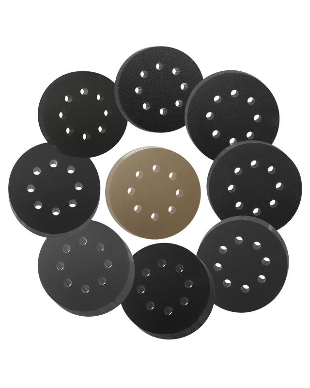 SENTOOL ランダムサンダー 耐水ペーパー 125mm サンドペーパー 90枚入セット サンディングペーパー サンディングディスク 粗目から細か目まで各10枚 ポリッシャー ヤスリ TC-R90【高硬度マテリアル】地球上でダイヤモンドに...