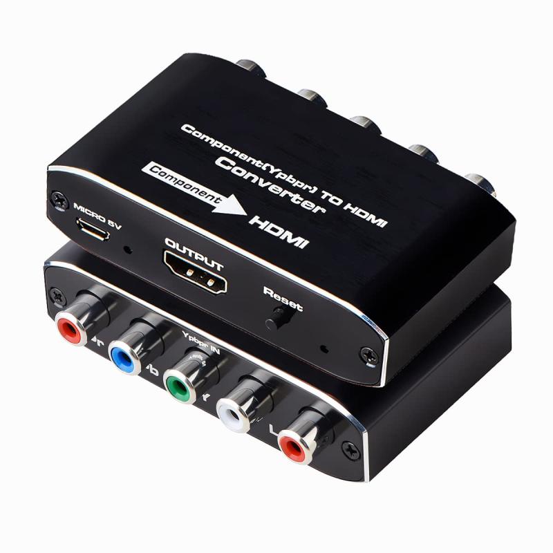 コンポーネント to HDMI コンバーター 変換器 YPBPR to HDMI 1080P対応