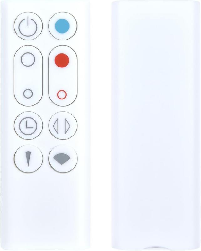 AM09リモコン for ダイソン 暖房・冷房ファン 加湿器 空気清浄機ファンリモコン 互換品（ホワイト)【簡易リモコン】本製品は、ダイソン製リモコンの紛失や無反応（無効）などの故障による交換品、代替品、予備品としてご使用いただけます。 電...