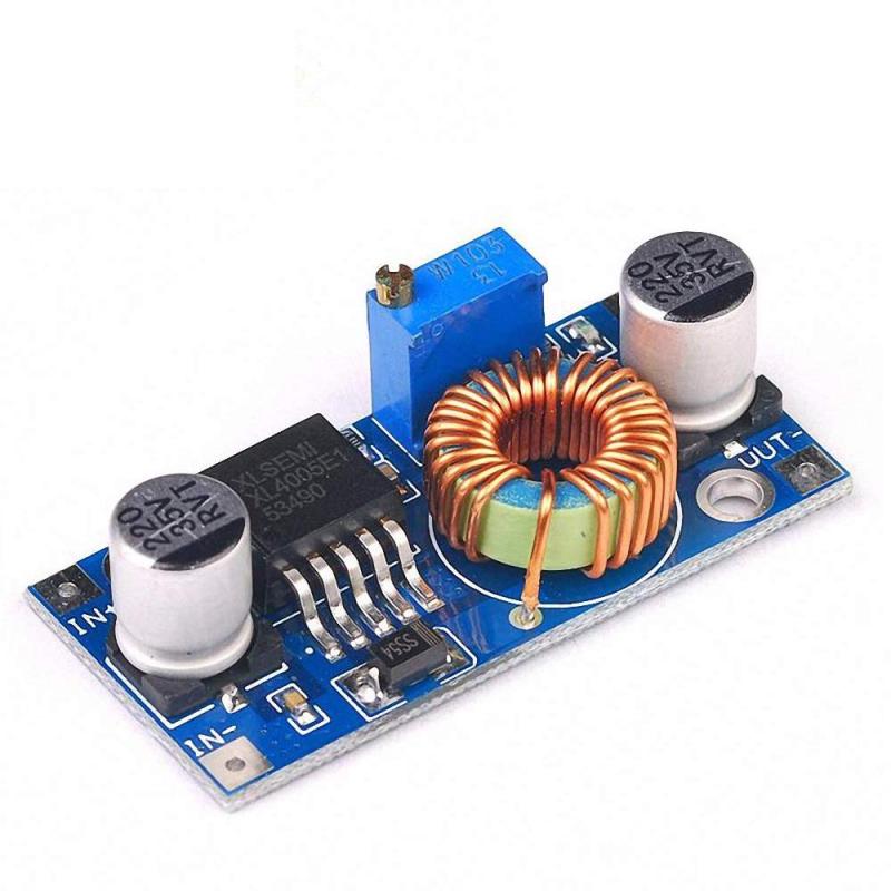 WINGONEER 5個5A XL4005 DC-DC調整可能降圧モジュール電源コンバーターモジュールプロパティ：非絶縁ステップダウンモジュール整流：非同期整流器入力電圧：DC 4V〜38V出力電圧：DC 1.25V〜32V（調整可能）出力...