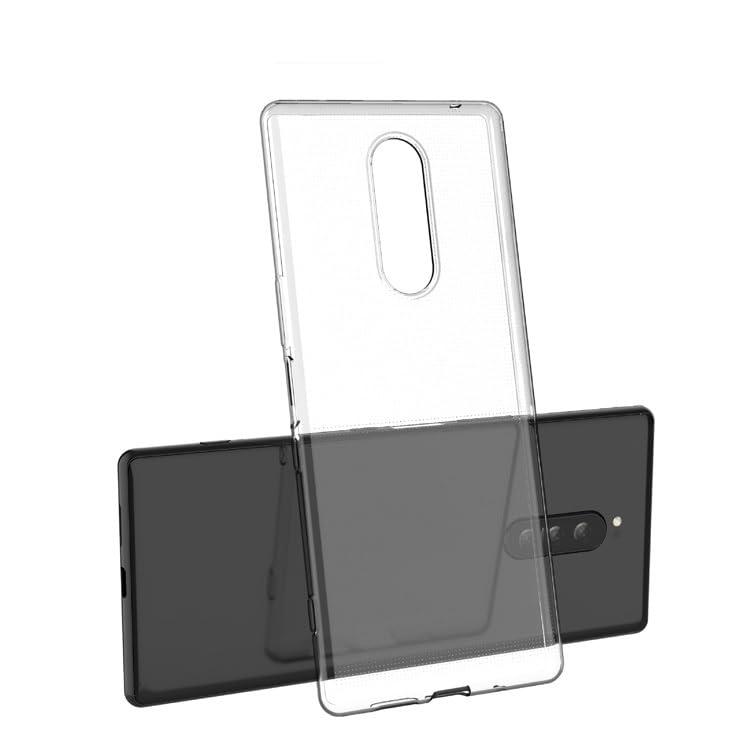 AXYO Xperia 1 6.5インチ用ケースクリア カバー TPU ソフト 衝撃吸収 超軽量 極薄 落下防止 耐スクラッチ 保護カバー 透明ケース対応機種： Xperia 1用カバー ドコモ Xperia 1 SO-03L用 / au ...