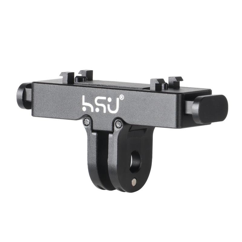 HSU クイックリリースマウント Insta360 X5/Ace pro 2/Ace pro/Ace アルミ製クイックリリースマグネットマウント カメラアクセサリー 自撮り棒・ハンドル・三脚など対応 アクションカメラマウント【マグネット式ク...