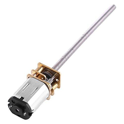 Walfront DCギヤモータ 減速モータ 6V M3 55MM ネジ付き 出力シャフト 30RPM〜500RPMギヤモータは、高トルクを生成するように設計された特定のタイプの電気モータであるギヤモータは、主に一連のギヤの速度を低下させる...