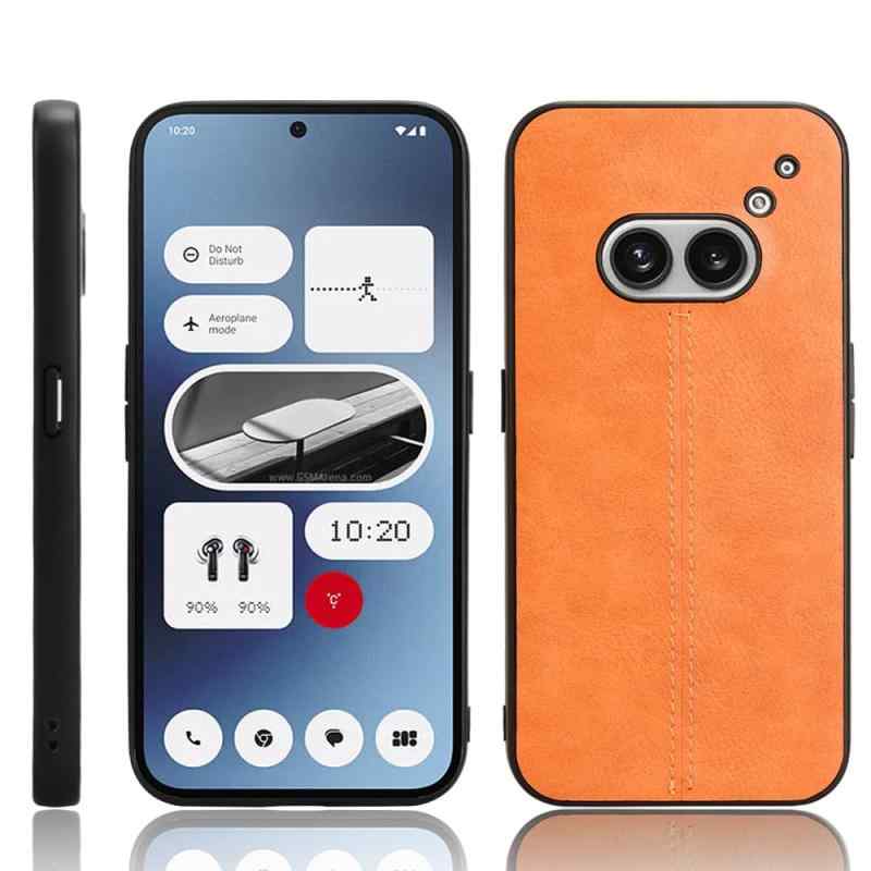 For Nothing Phone 2A ケース カバー【BAOLINTX】耐衝撃PUレザー 薄型 軽量 柔軟 指紋防止 擦り傷防止 レンズ保護 着脱簡単 擦り傷防止 全面保護 Nothing Phone 2A 用 ケース