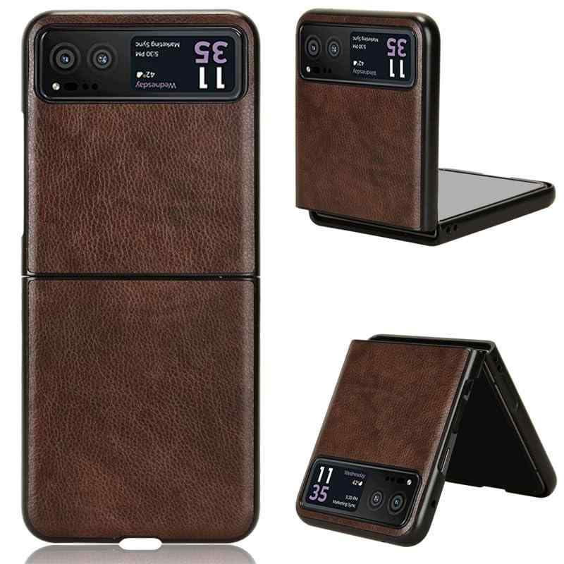For Motorola razr 40s / razr 40 ケース カバー【BAOLINTX】高級PUレザー 薄型 軽量 柔軟 指紋防止 擦り傷防止 レンズ保護 着脱簡単 Motorola razr 40s / razr 40 対応用 ケース