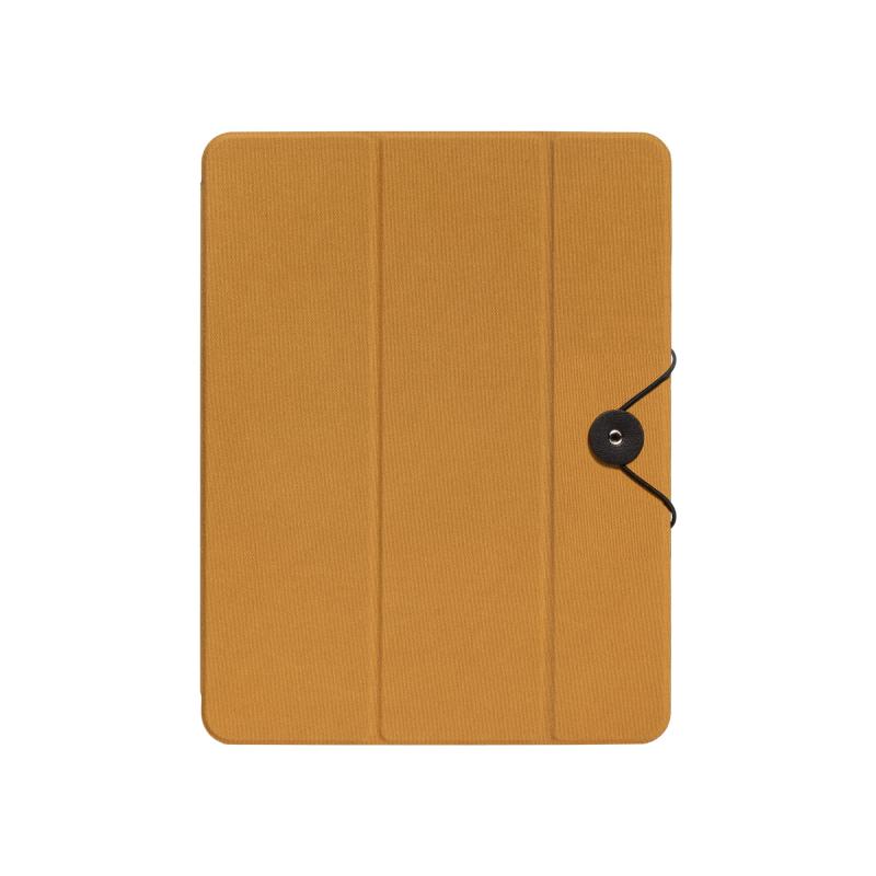 Native Union (ネイティブユニオン) W.F.A iPad Folio - リサイクル素材で作られた折りたたみ式スタンドとカバー - 簡単な磁気取り付け、ボタン＆ストリングデザインがありま洗練された外出時の持ち運び:iPadと出...