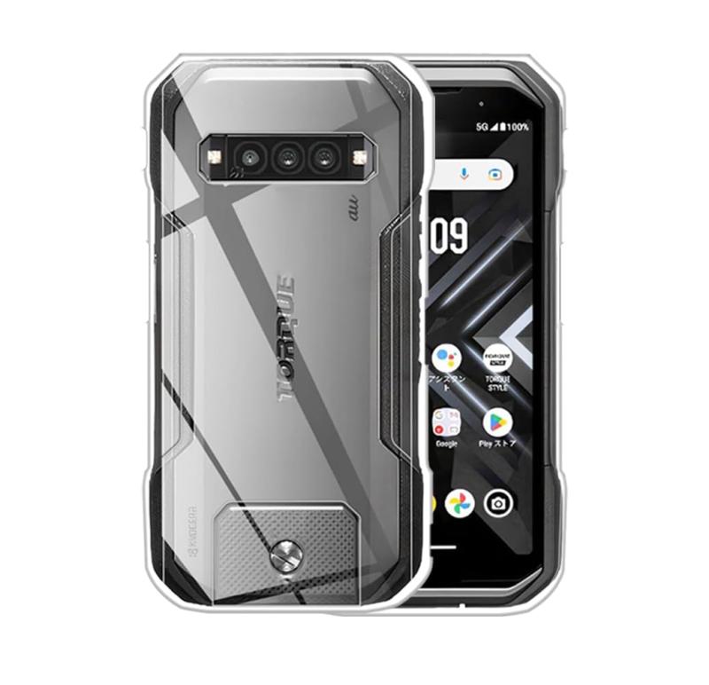 For TORQUE G06 KYG03 ケース 耐衝撃 TPU素材【BAOLINTX】薄型軽量 柔軟 指紋防止 黄変防止 擦り傷防止 レンズ保護 着脱簡単 TORQUE G06 KYG03 対応用 ケース（クリア）対応機種：TORQUE ...