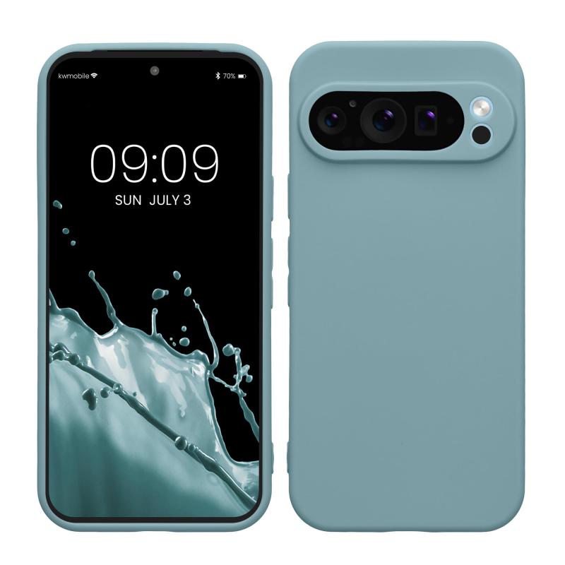 kwmobile スマホケース Google Pixel 9 Pro対応 ケース - スマートフォン バックカバー TPU 耐衝撃 アンティーク ストーンぴったり: Google Pixel 9 Pro対応ソフト&amp;柔軟: スリムで軽...