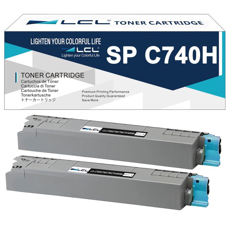 LCL リコー用 SPトナー C740H リサイクルトナー ブラック2本セット sp C740 SP C750 SP C750M SP C751 SP C751M対応【購入注意】本製品を正常に使えるために、以下の商品の説明をご確認の上、ご購...