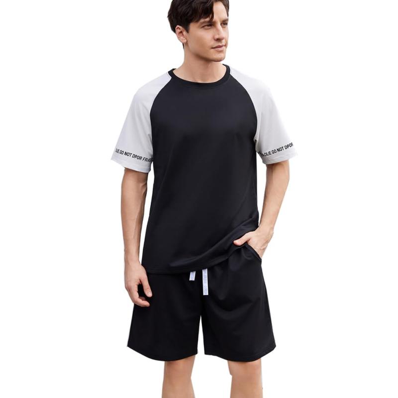 [Anzn] 夏服 メンズ Tシャツ 上下セット 半袖 ジャージ ショートパンツ スウェット スポーツウェア 快適 通気性 セットアップ おしゃれ セットアップ 無地 人気半袖のTシャツとハーフパンツの上下セットアップの登場です。上質な生地...