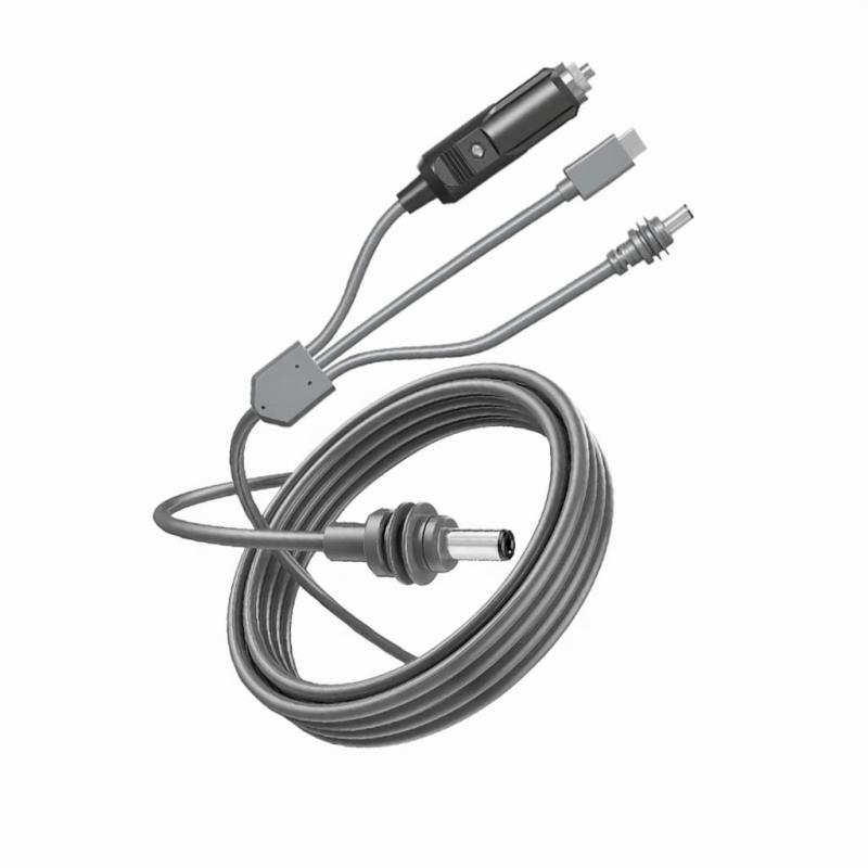 IWASHI Starlink Mini 3in1電源ケーブル 長さ2m｜3m USB-C カーチャージャー DC to DC対応 高速通信 防水 スターリンク ミニ 衛星アンテナ 交換用延長コード アクセサリ1本3役複数の使用スタイルを1...
