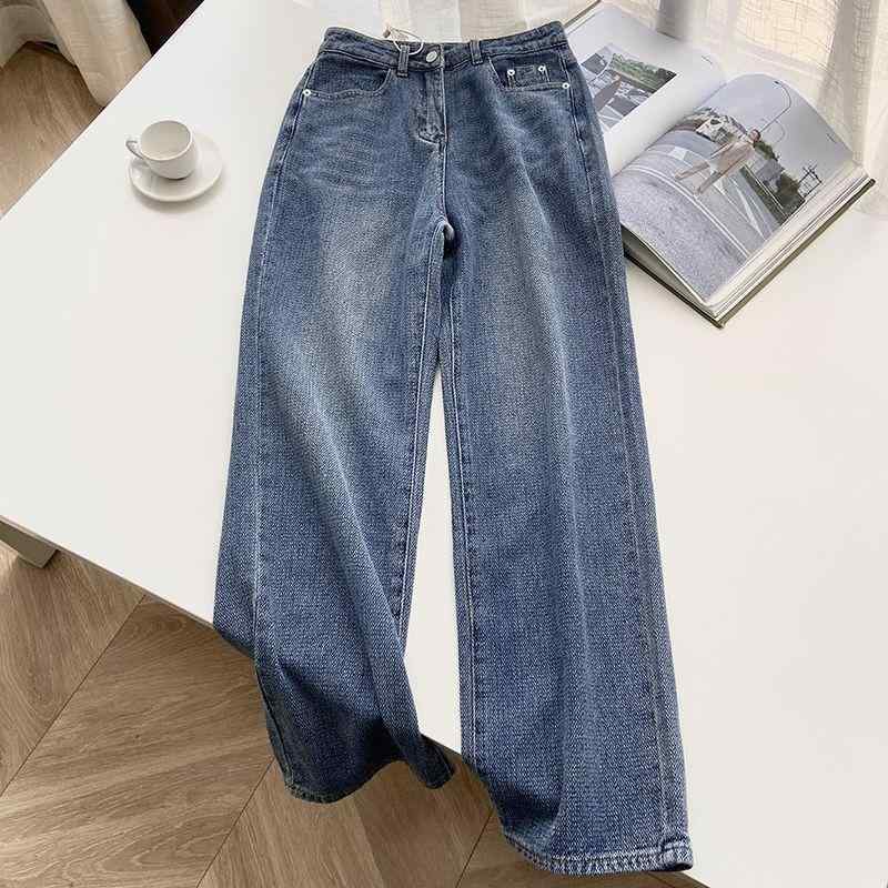 ・カテゴリ: 牛仔パンツ・スタイル: エレガント、フェミニン・素材: デニムコットン・シルエット: ワイドレッグ、ベルボトム・パンツ丈: ロング丈・ウエスト: ハイウエスト・厚さ: 普通・デザイン: 無地・カラー展開: 6601ブルー、31...