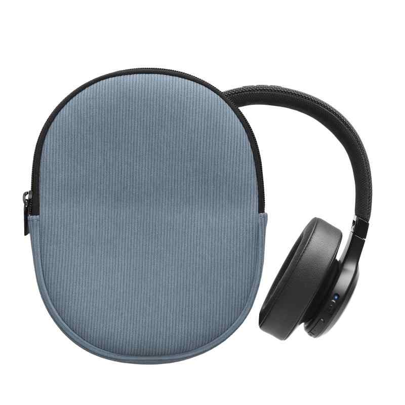 kwmobile JBL Tune 600 / 500BT / 510BT / 450対応 ケース ヘッドセット 耐衝撃 ヘッドホンケース 22.5 x 17 cm 黒色ぴったり: JBL Tune 600 / 500BT / 510BT ...