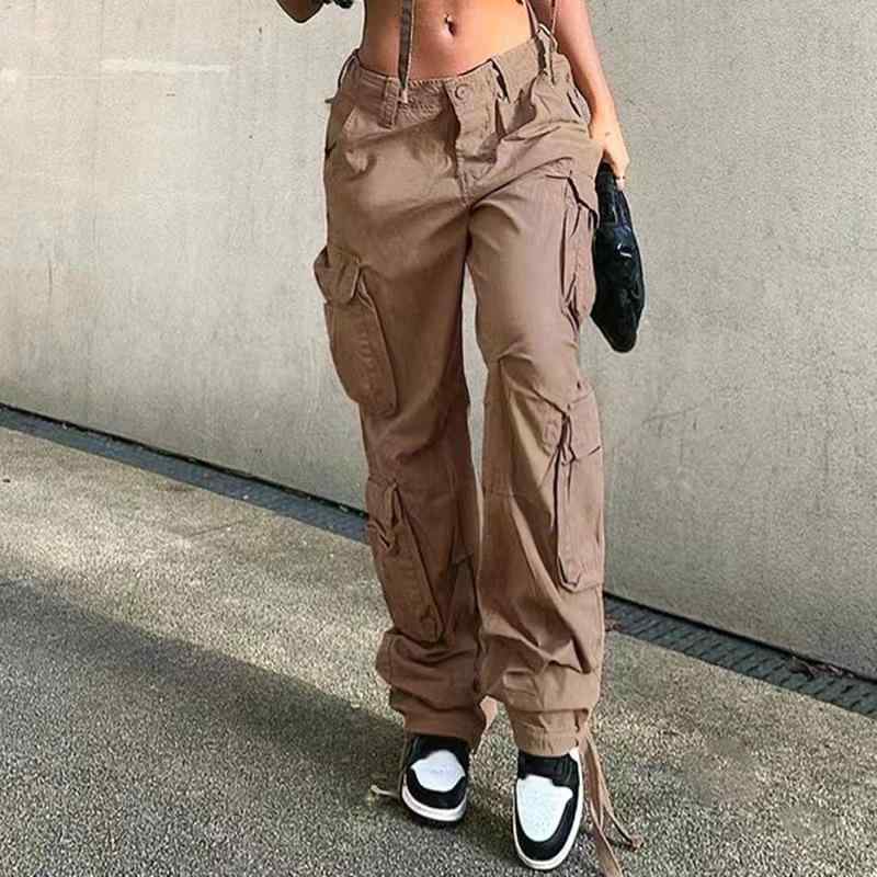 ・カテゴリ: デニムパンツ・スタイル: アメカジ・ストリート・主な素材: 綿 90%-95%・パンツのデザイン: カーゴパンツ・丈: ロング丈・ウエスト: ローライズ・生地の厚さ: 薄手・デザイン特徴: ポケット・カラー展開: グリーン、グ...