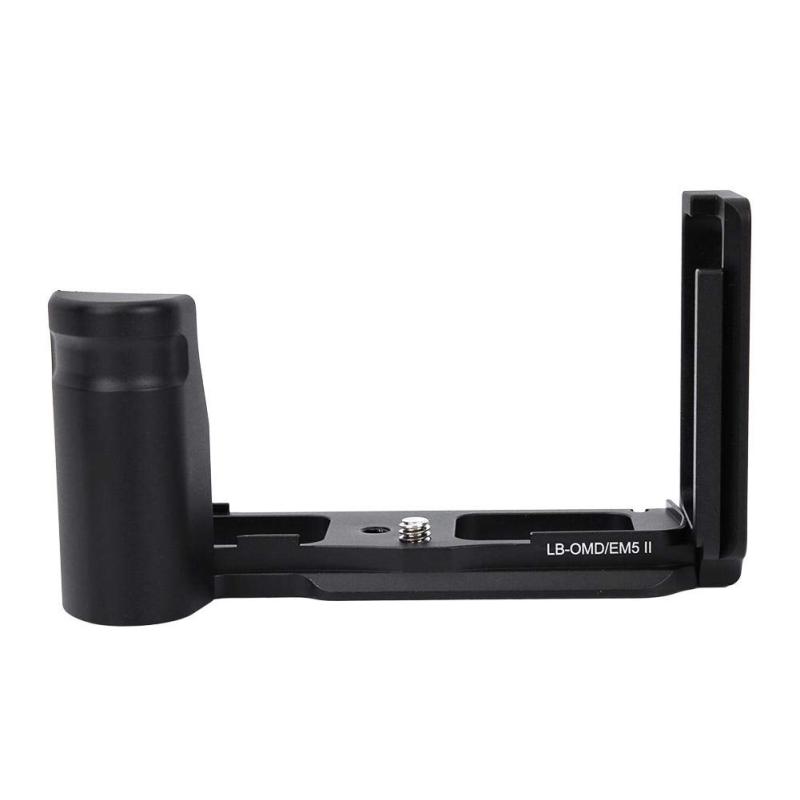 Vbestlife Lフラッシュブラケット 撮影フラッシュ ホットシューマウント L型ブラケットマウントカメラハンドグリップ オリンパスOMD / EM5 MARK IIミラーレスカメラ対応