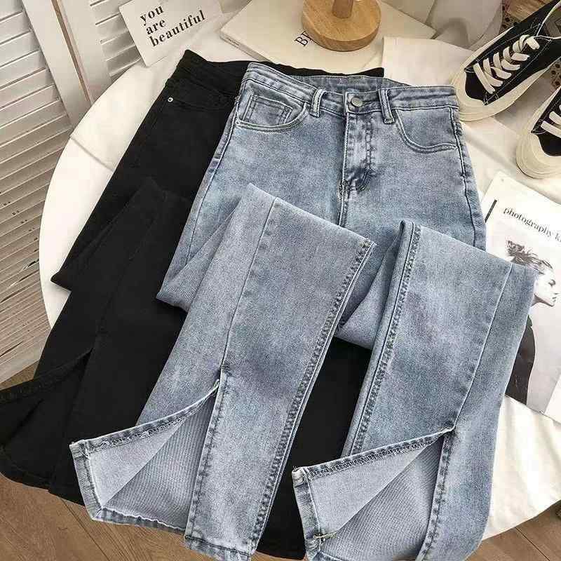 ・カテゴリ: デニムパンツ・素材: コットン（綿70%以上80%以下含む）・スタイル: ブーツカット、きれいめカジュアル・パンツ丈: フルレングス・ウエスト: ハイウエスト・生地の厚さ: 普通・デザイン: レトロ、ウォッシュ加工・カラー展開...