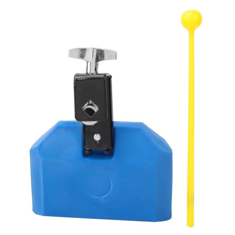 カウベル プラスチック製 ドラム 楽器ブロック 耐久性 取り付け やすい パーカッション【ドラムハードウェアを簡単に接続できる】一体型のクランプとブラケットの設計で、さまざまなドラムハードウェアを簡単に接続できます。【取り付けやすい】取り付...