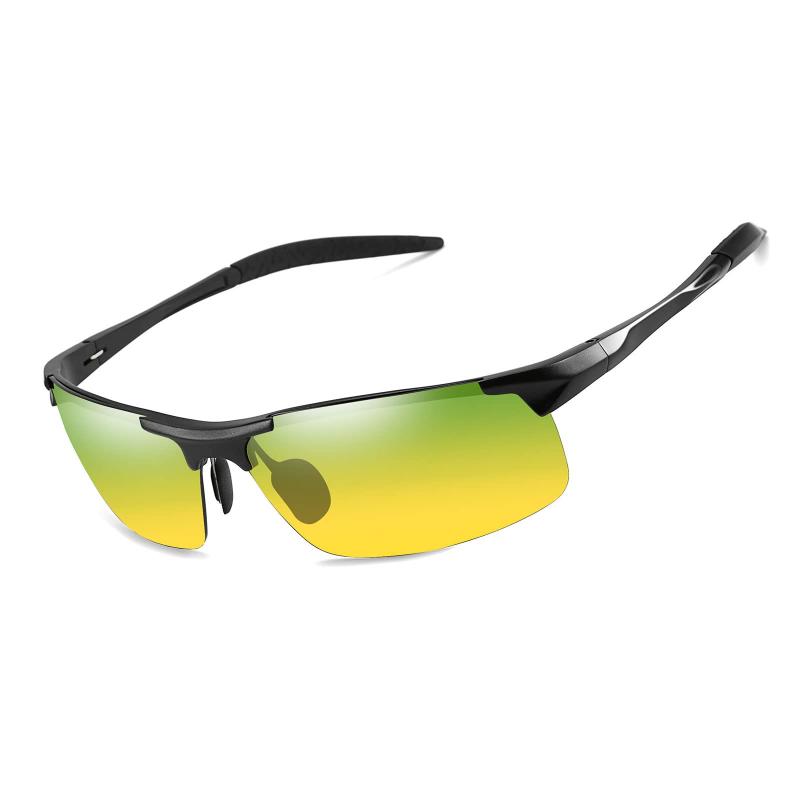 [FEISEDY] スポーツサングラス メンズ 偏光サングラス UV400保護 超軽量 サングラス レディース 運転／釣りB2442【選べる調光機能付きと調光機能なしレンズ】 調光レンズは、紫外線濃度に応じてレンズの色が変わるハイテクレンズ...