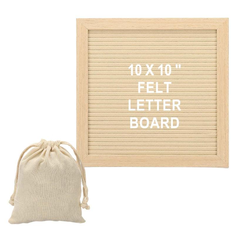 PATIKIL Felt Letter Board, Changeable Message Board with Storage Bag Stand