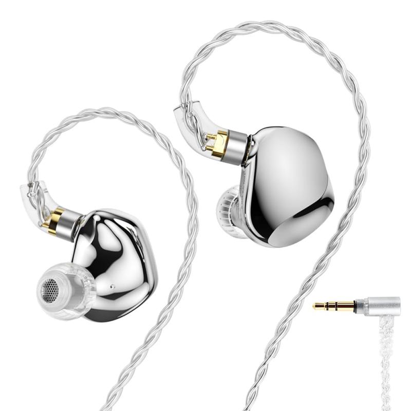 TRN VXpro+ イヤーモニター ハイレゾ イヤホン 8BA+1DD ハイブリッド型 モニターイヤホン 高遮音性 IEM イヤモニ 有線 3.5mmジャック QDC脱着式ケーブルTRN イヤホン 有線 イヤモニ インナーイヤー型 イヤフ...