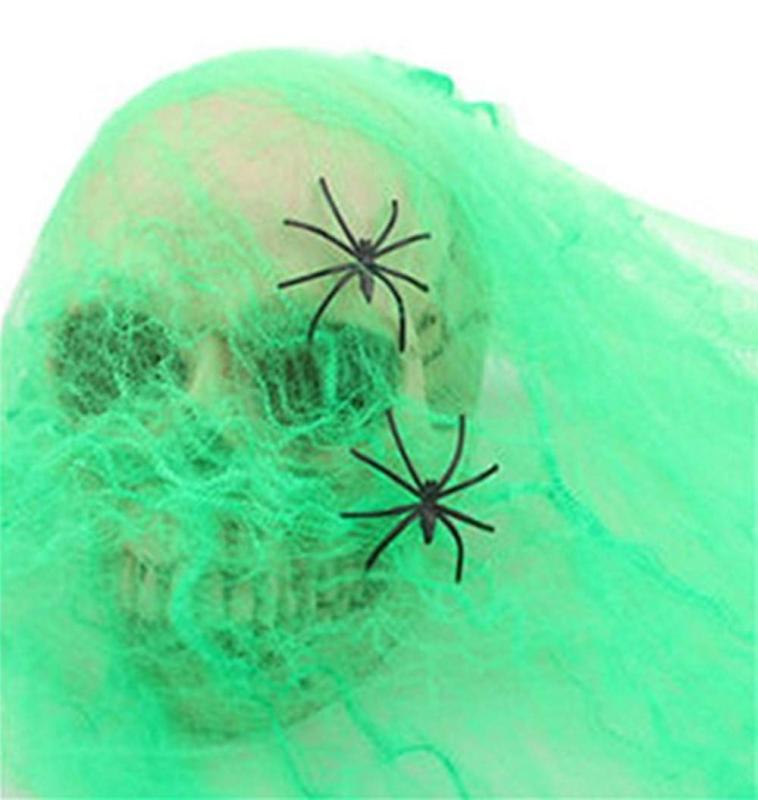 ハロウィン グッズ 飾り お化け屋敷 蜘蛛の巣 ハロウィン 舞台の飾り アクセサリー 幽霊 ゴースト クモの巣 蜘蛛の糸 雰囲気満点 小道具 屋外 庭 玄関 飾り 飾り物 ハロウィン パーティー 装持ち運びも簡単： このファイバー巨大蜘蛛の...