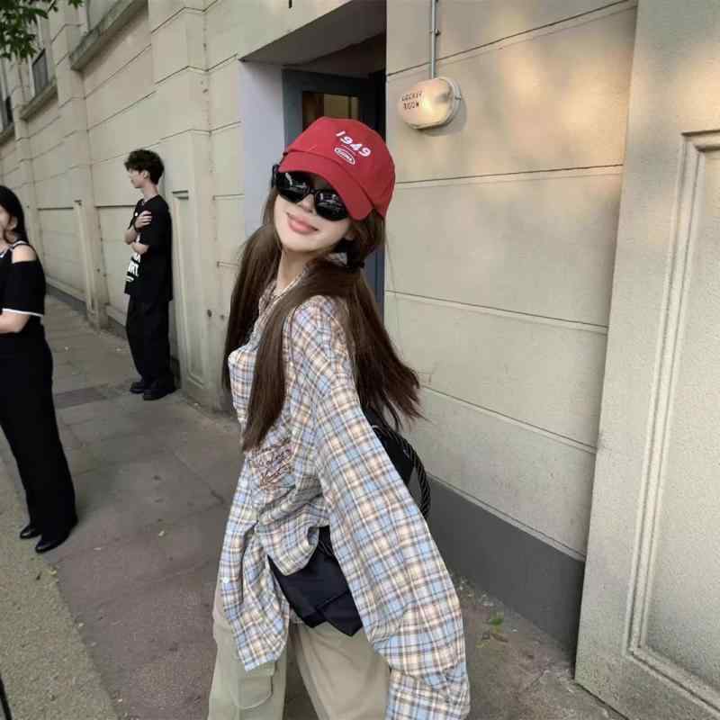・カテゴリ: 衬衫・スタイル: 御姐风・主な素材: 棉布・柄: 纯色・ネックライン: POLO领・袖丈: 长袖・袖型: 衬衫袖・シルエット: 宽松型・着丈: 中长款(65cm<衣长≤80cm)・デザイン: 拼贴/拼接、拼接・カラー展開...
