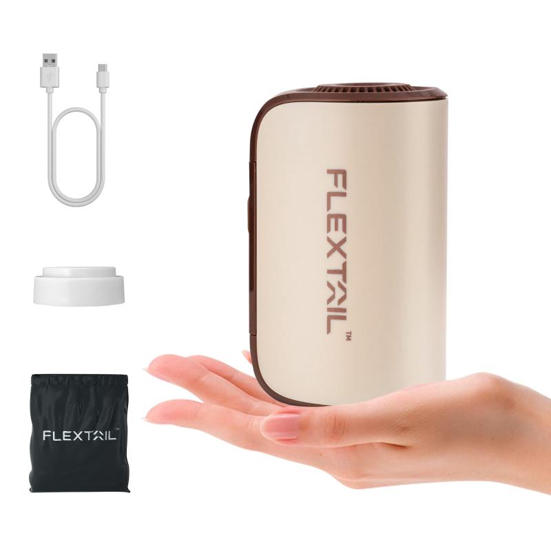 FLEXTAILGEAR MAX VACUUM PUMP エアーポンプ 持ち運び式 2500mah 10kpa 電動エアーポンプ 空気抜き専用 電動 ポンプ式 エアマット 速やかに空気抜き 軽いエアポンプ 小型 電動ポンプ 真空袋 自動膨張...