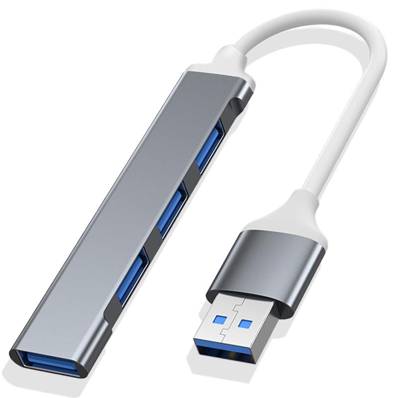 USBハブ Type-C to USB3.0/2.0 4in1 - 1ポートUSB3.0 + 3ポートUSB2.0 - 車用増設 拡張 分岐 - 最大伝送速度5Gbps - USB2.0/1.1互換 - コンピュータUSB-Cハブ4-in-...