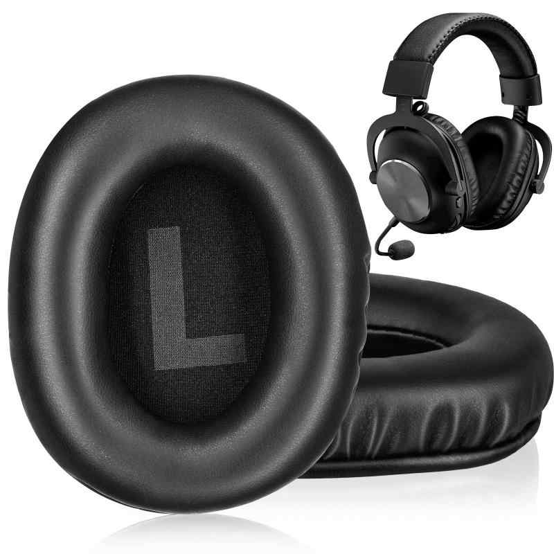 イヤーパッド 交換用ヘッドバンド クッションパッド ヘッドホンパッド スポンジLogitech G Pro/G Pro X Gaming Headphones 対応対応機種：Logitech G Pro/G Pro X Gaming Hea...