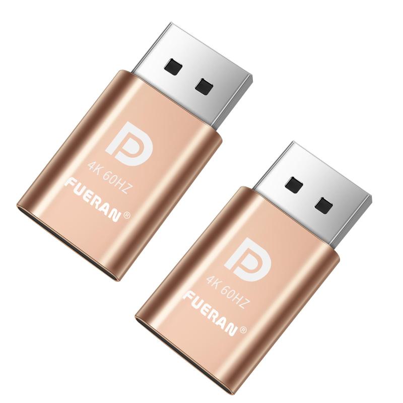 FUERAN DP - DisplayPort Display Emulator EDID Emulator Plug 2K (fit Headless 2560x1600@30Hz) 4K 4096x2160@60Hz Display P...