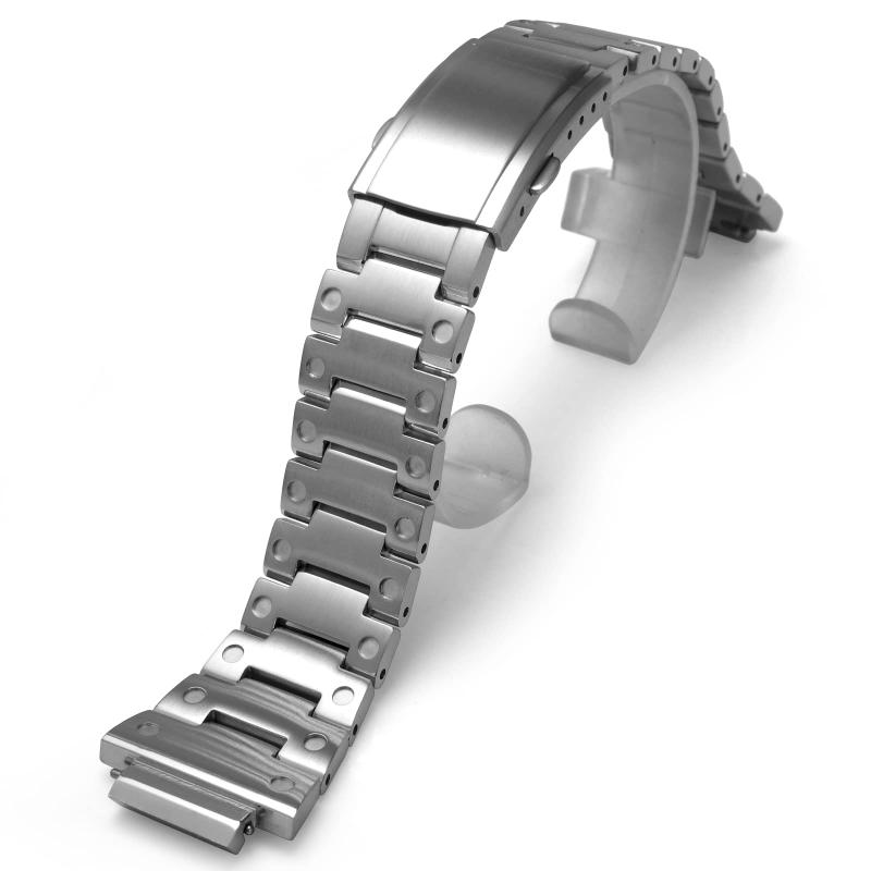 316ステンレスブレスレット 互換性カシオG-SHOCK GM5600 GM-5600B腕時計バンド カスタム金属ベルト ウォッチパーツこの時計バンドはGM-5600 GM-5600Bと互換性があります。【GM-S5600と互換性がありませ...