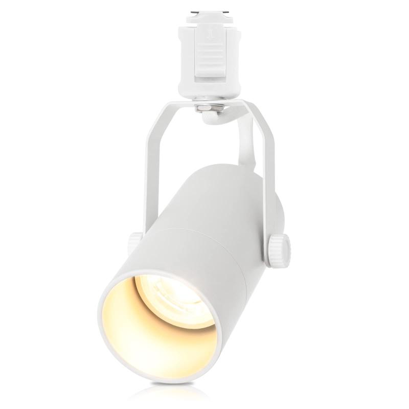 Dotoy ダクトレール用 スポットライト 配線ダクトレール用 白 led レールライト ライティングバー用器具 スポット 天井照明 照明器具 レール用照明 ライティングレール LED対応