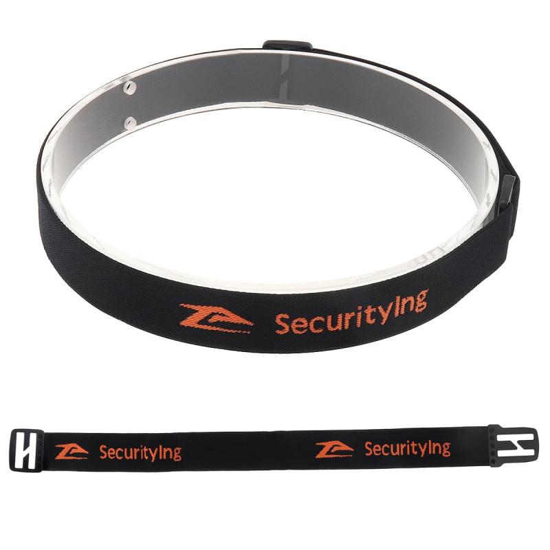 SecurityIng ヘッドライト バンド ヘッドバンド 交換バンド 400mm 伸縮性のある ナイロン 調節可能 軽量 ヘッドストラップ 22mm - 26mmヘッドランプに対応 ヘッドバンド2点セット【伸縮性に優れたヘッドバンド】ナイ...