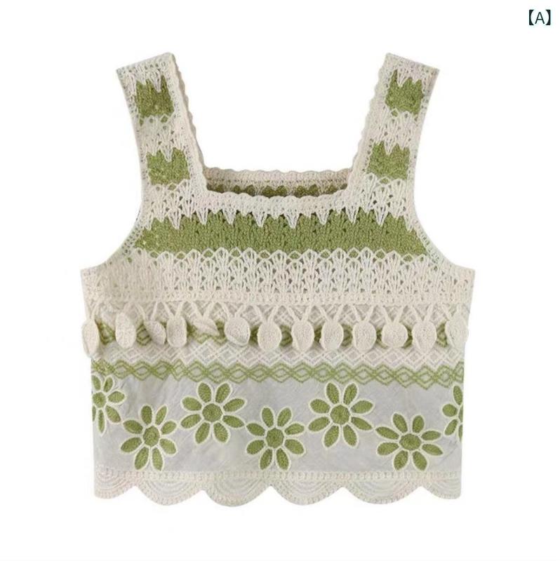 ・カテゴリ: Tシャツ・スタイル: スウィート、フレッシュ・主な素材: 綿80%以上90%未満・ネックライン: スクエアネック・袖丈: 五分袖・袖型: パフスリーブ・フィット感: ルーズフィット・デザイン: 刺繍、切り替え、プルオーバー・カ...