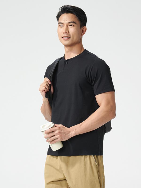 Tシャツ メンズ 半袖 トレーニング スポーツ トップス 速乾 通気性 吸汗 ストレッチ 伸縮性 無地 シンプル フィットネス ジョギング ランニング 運動着 普段使い カジュアル オールシーズン ウェア・カテゴリ: Tシャツ・柄: 無地・...