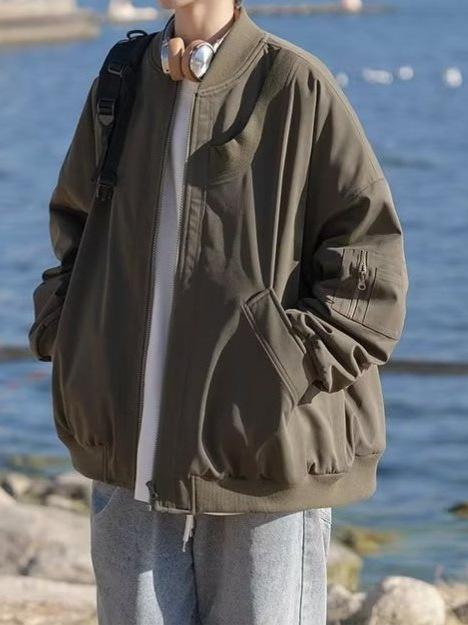 ジャケット メンズ 秋冬 スタジャン アウター ブルゾン 野球服 ワークジャケット ミリタリージャケット ヴィンテージ風 フライトジャケット 防寒 長袖 カジュアル アウトドア 普段使い ライトアウター・カテゴリ: ジャケット・スタイル: ...