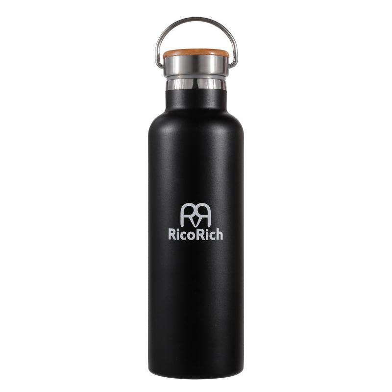 RicoRich 真空断熱 保温 保冷 ステンレス水筒 スポーツボトル 750ml ブラック(RRWB06-BK)…1.容量:750ml2.本体重量:382g3.サイズ:約7.2×7.2×25.5cm、口径:約4.45cm4.素材・材質:本...