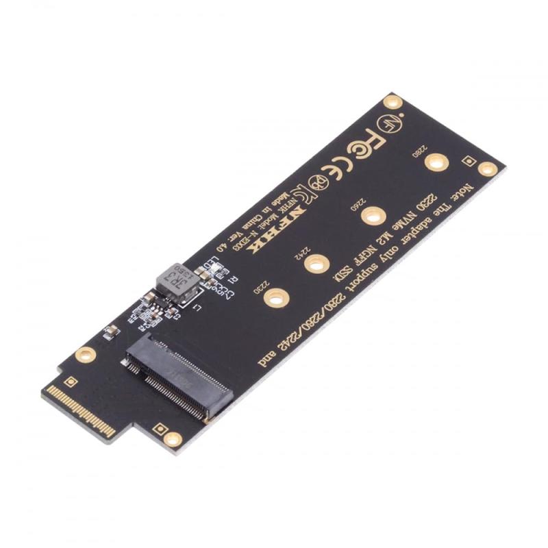 CY カード NVMe NGFF M-key 4X から PCI-E ルーラー 1U GEN-Z EDSFF ショート SSD E1.S ホスト キャリア アダプターこのコンバーターを使用すると、2280 および 2260/2242/223...