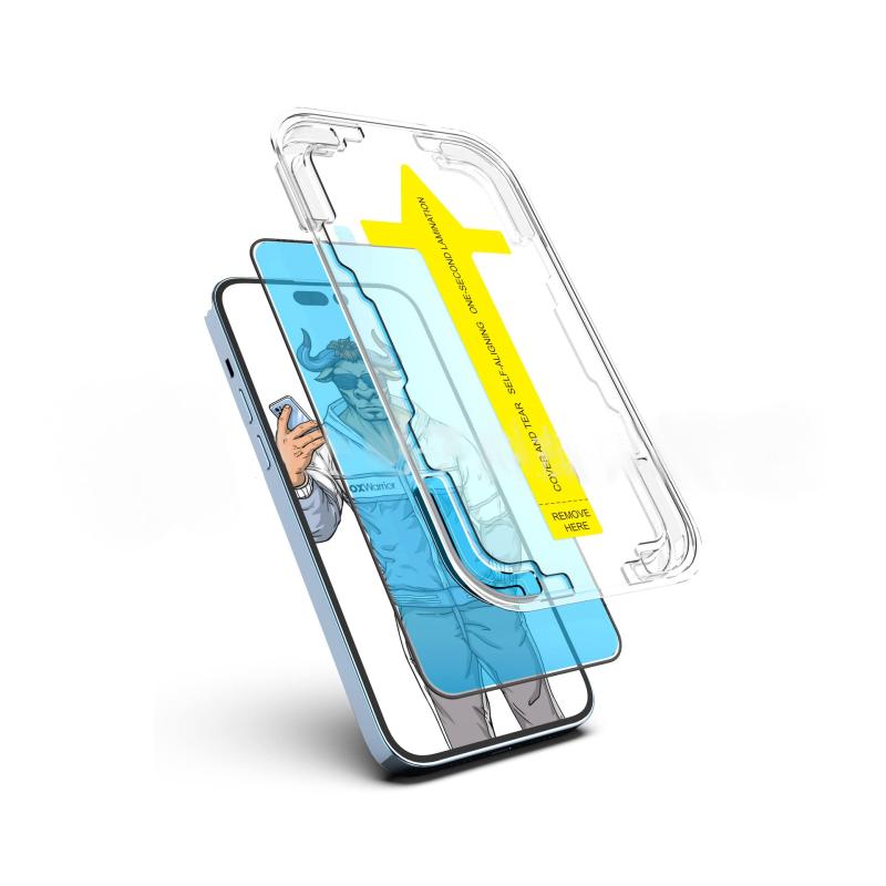 For iPhone 14/iPhone 13 ガラスフィルム 貼り付けキット付き 2枚セット フィルム 日本旭硝子素材製 9H硬度 耐衝撃 自動吸着 気泡防止 指紋防止 高感度 飛散防止【対応機種】For iPhone 14/iPhone...