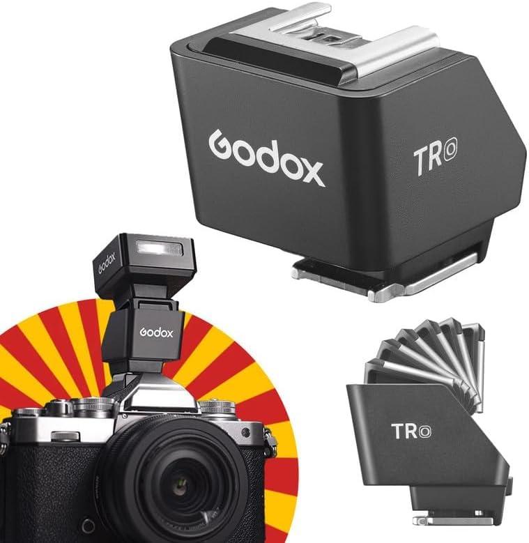Godox TR-O TTLホットシューライザー X3 O iT30Pro O iT20 O iM22 iM20 iM30と互換性がある ミニフラッシュ用アクセサリー Olympus カメラ用 Panasonic カメラ用 0〜90°チルト...