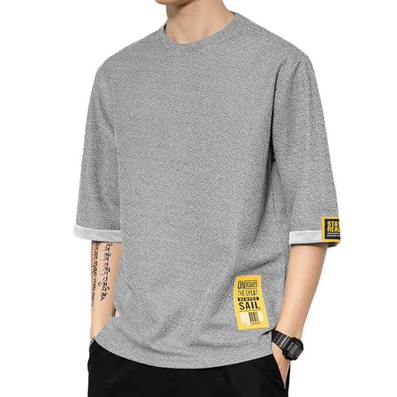 [Anzn] Tシャツ メンズ 半袖 夏服 ション カットソー カジュアル メンズ tシャツ ゆったり おしゃれ 丸襟 快適 軽い 柔らかい かっこいい 大きいサイズ 通気性 涼しい 速乾快 なつふく ドロップいまトレンドのビックTで全体的...
