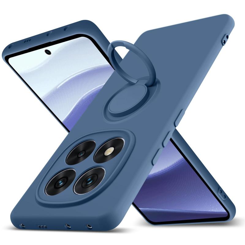 Duluqboba 対応 Redmi Note 14 Pro 5G 用 ケース リング付き シリコン 薄型 耐衝撃 レンズ保護 360°回転適用機種: 対応 Redmi Note 14 Pro 5G スマートフォン専用保護カバー(ご注意:ケ...