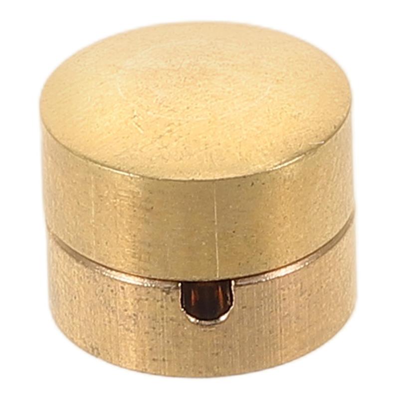 Abaodam 真鍮製チェロミュート ウルフトーンサイレンサー 1.2×1.2×0.9Cm 軽量8G チェロ用ノイズ低減アクセサリー 簡単取付け 楽器演奏向けユニークなデザイン：円筒形のコンパクトな設計により、チェロへの取り付けが簡単で、演...