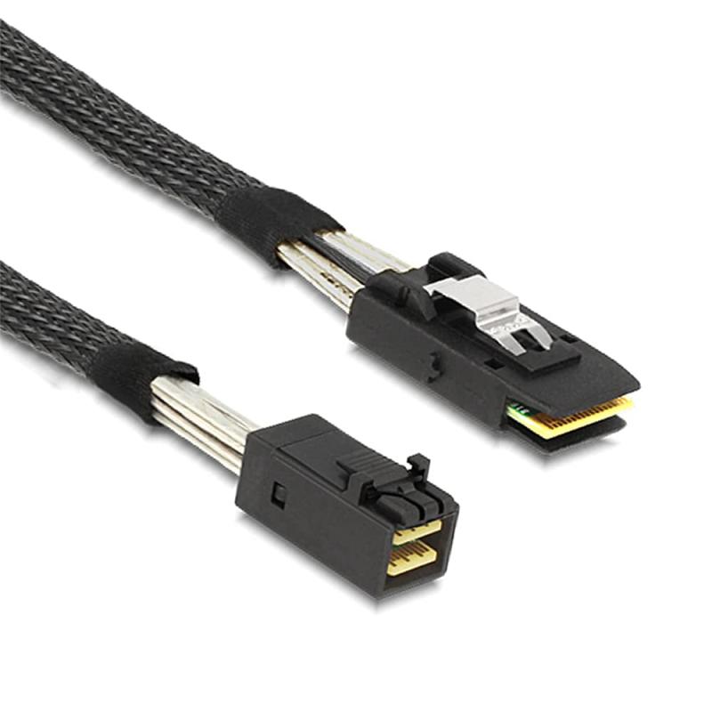 NFHK ミニSAS SFF-8087ケーブルへの内部ミニSAS高密度HD SFF-8643NFHK ミニSAS SFF-8087ケーブルへの内部ミニSAS高密度HD SFF-8643これは、Mini Serial Attached SCS...