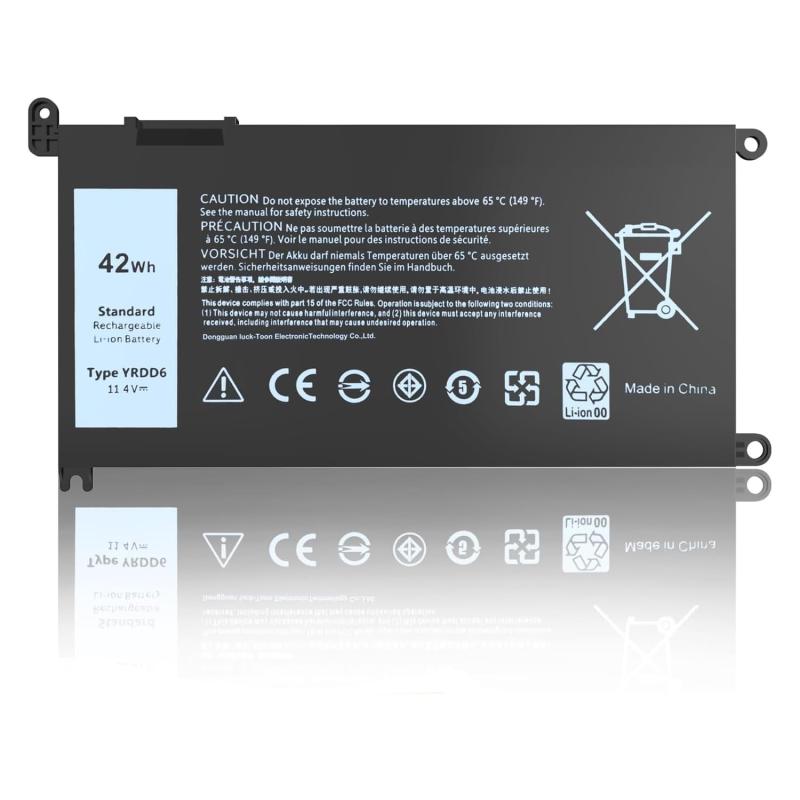 YRDD6 バッテリー・dellノートノートパソコン互換 VM732電池 対応 Inspiron 14 3000/5000 and Inspiron 15 3000/5000/7000 and Inspiron 17 3000 Series...