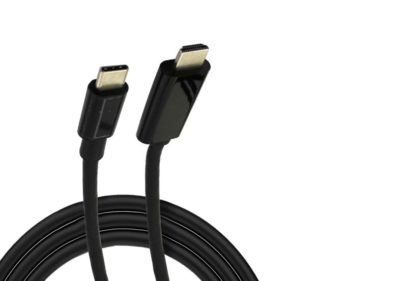 VECASDEN USB C to HDMIケーブル、4K、高速、USB Type C to HDMIケーブル、ホームオフィス用、MacBook Pro/Air 2023用、Pad Pro用、Mac用、XPS 17用、S23.1.8MこのU...