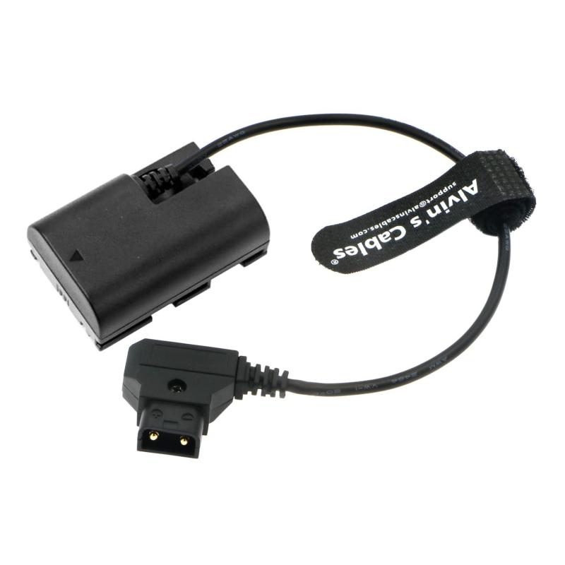Alvin’s Cables D-Tap to LP-E6P /LP-E6NH ダミーバッテリー 電源ケーブル