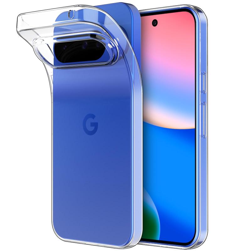 Hianjoo Google Pixel 10 / 10 Pro 対応 ケース クリア TPUシリコン ソフト カバー 透明 薄型 軽量 衝撃吸収 擦り傷防止 グーグル ピクセル 10 / 10Pro 用の スマホケース【対応機種】Goog...