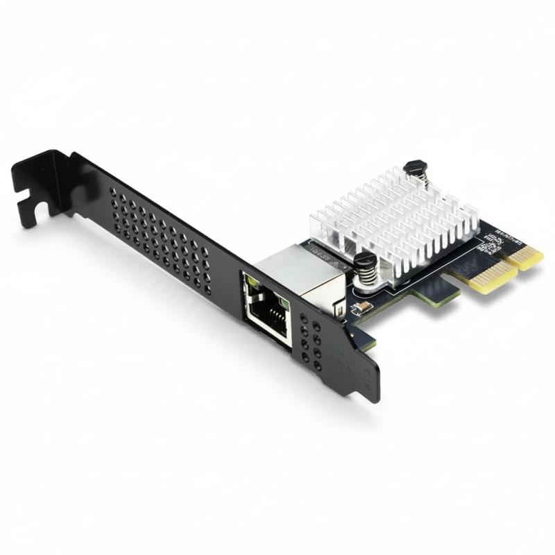 【10Gbps対応】Realtek RTL8127チップ搭載 PCIe 4.0 x1 ネットワークカード - NAS/ゲーミングPC/ワークステーション に最適、Windows/Linux自動認識、1G/2.5G/5G/10Gマルチギガ対応...