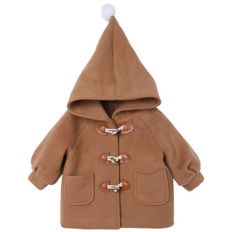 ・性別: レディース・対象年齢: 100〜140cm（目安：3〜8歳）・ネックライン: クルーネック・スタイル: 韓国風・柄: 無地・厚さ: 極厚・加工: 柔軟加工・フード: フード付き・デザイン: スポーツ、キュート、プリンセス、トレンド...